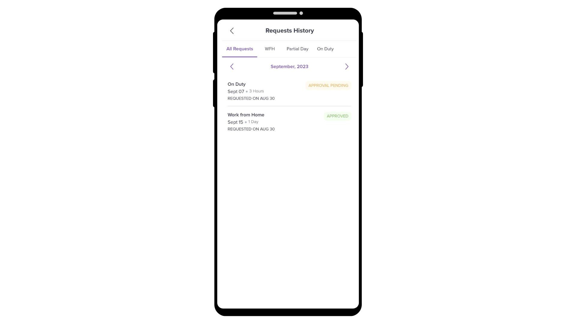 Manage Your Leave & Attendance with the Keka Mobile app – Home Page